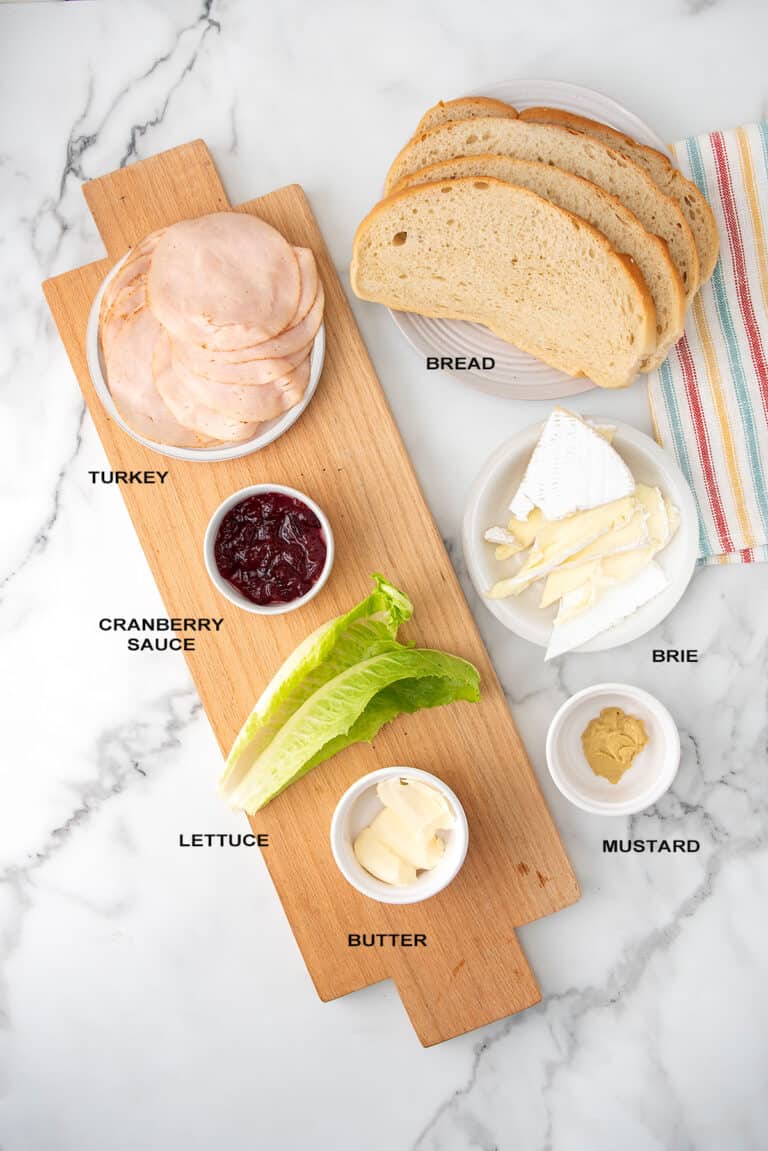 Turkey Cranberry Brie Panini