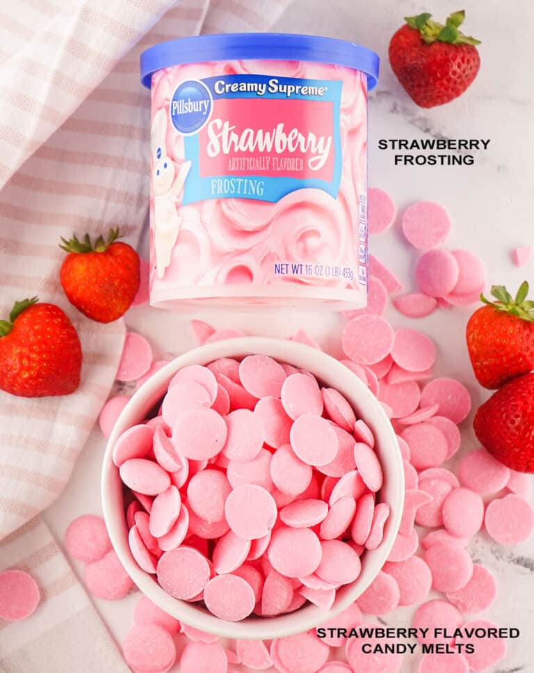 Easy 2 Ingredient Strawberry Fudge - 2 Cookin Mamas