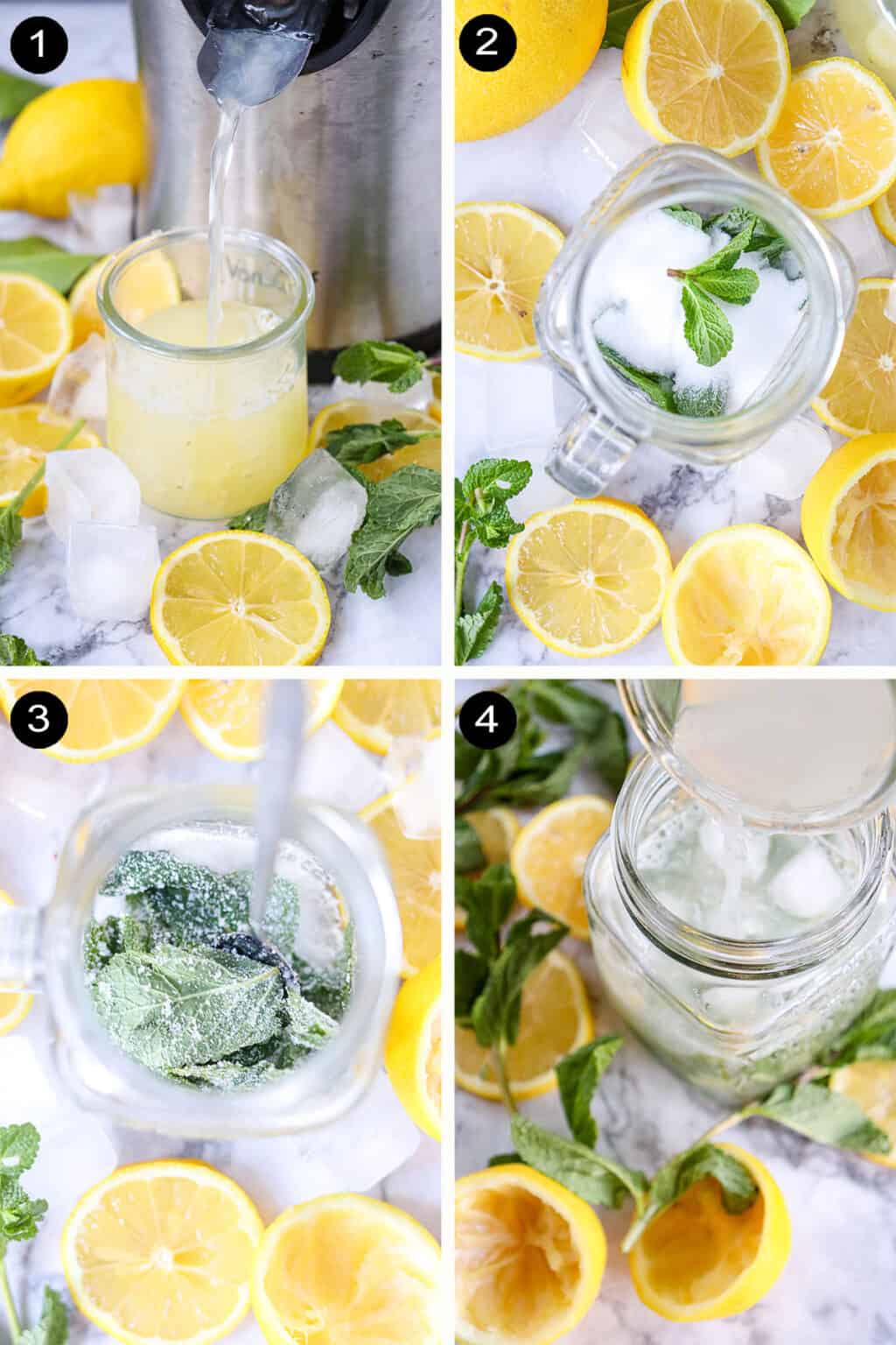 Lemon Mojito Mocktail