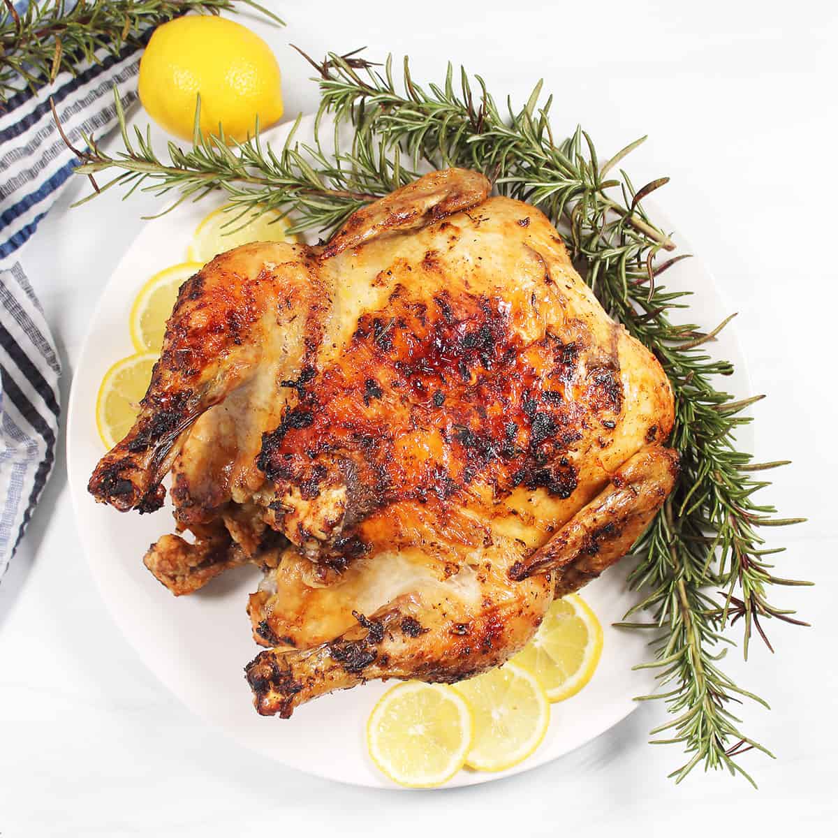 Air Fryer Frozen Whole Chicken