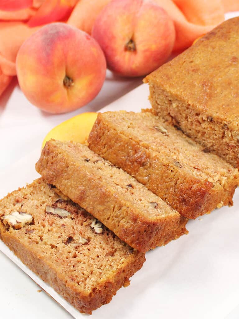 Easy Peach Quick Bread Recipe