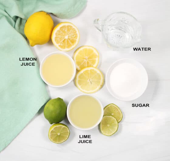 Homemade Sweet and Sour Cocktail Mix