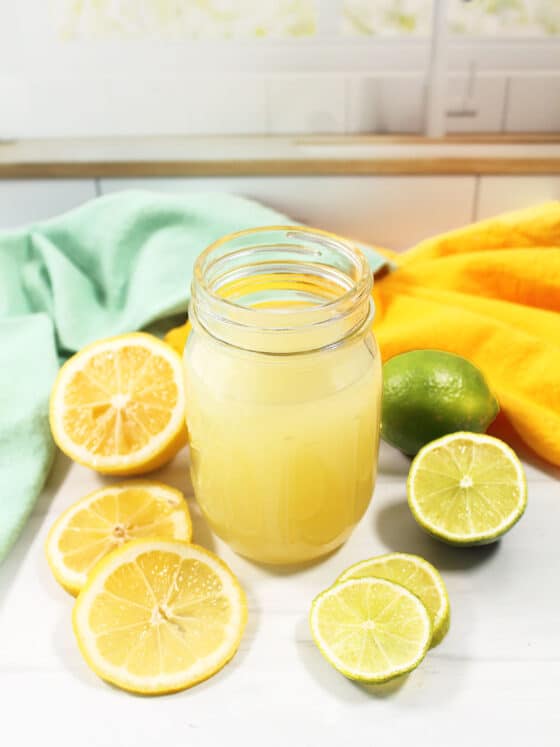 Homemade Sweet and Sour Cocktail Mix
