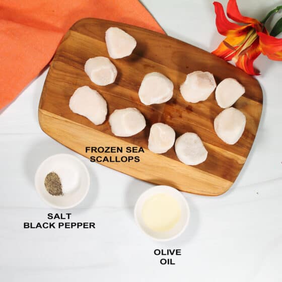 Air Fryer Frozen Scallops Recipe