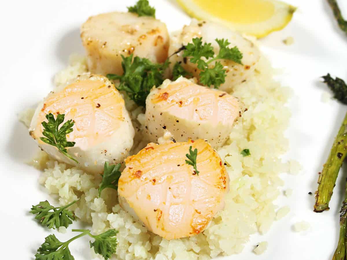 Air Fryer Frozen Scallops Recipe