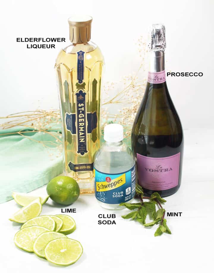 Hugo Spritz Cocktail (Simple & Light)