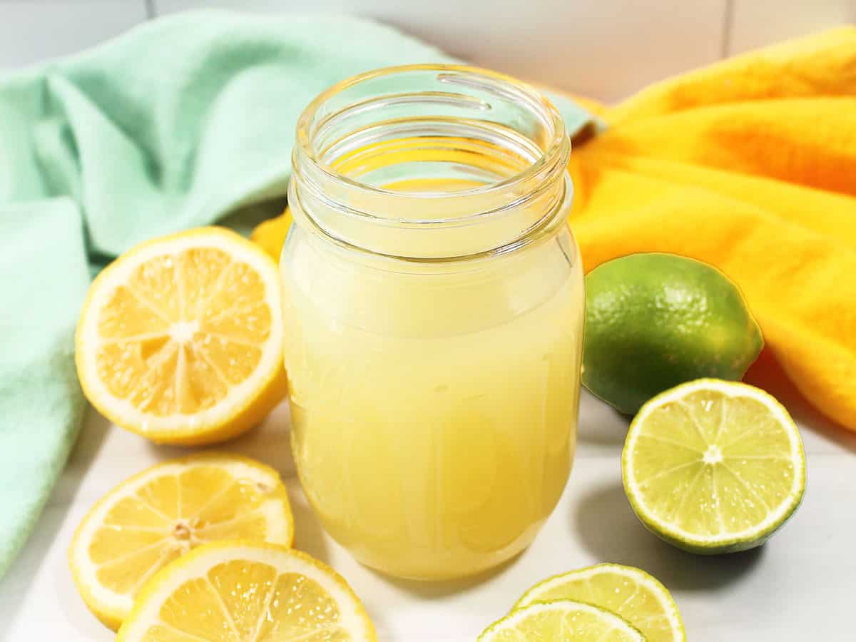 Homemade Sweet and Sour Cocktail Mix