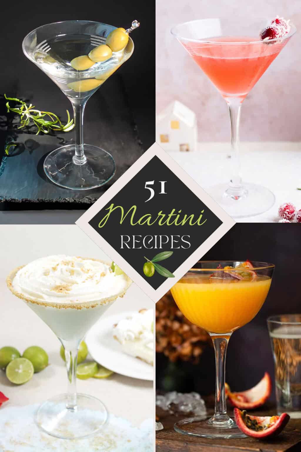 51 Best Martini Cocktail Recipes