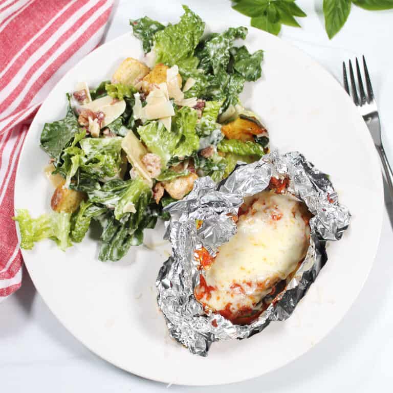 Air Fryer Italian Chicken Foil Packets