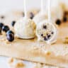 Blueberry Muffin Cake Pops