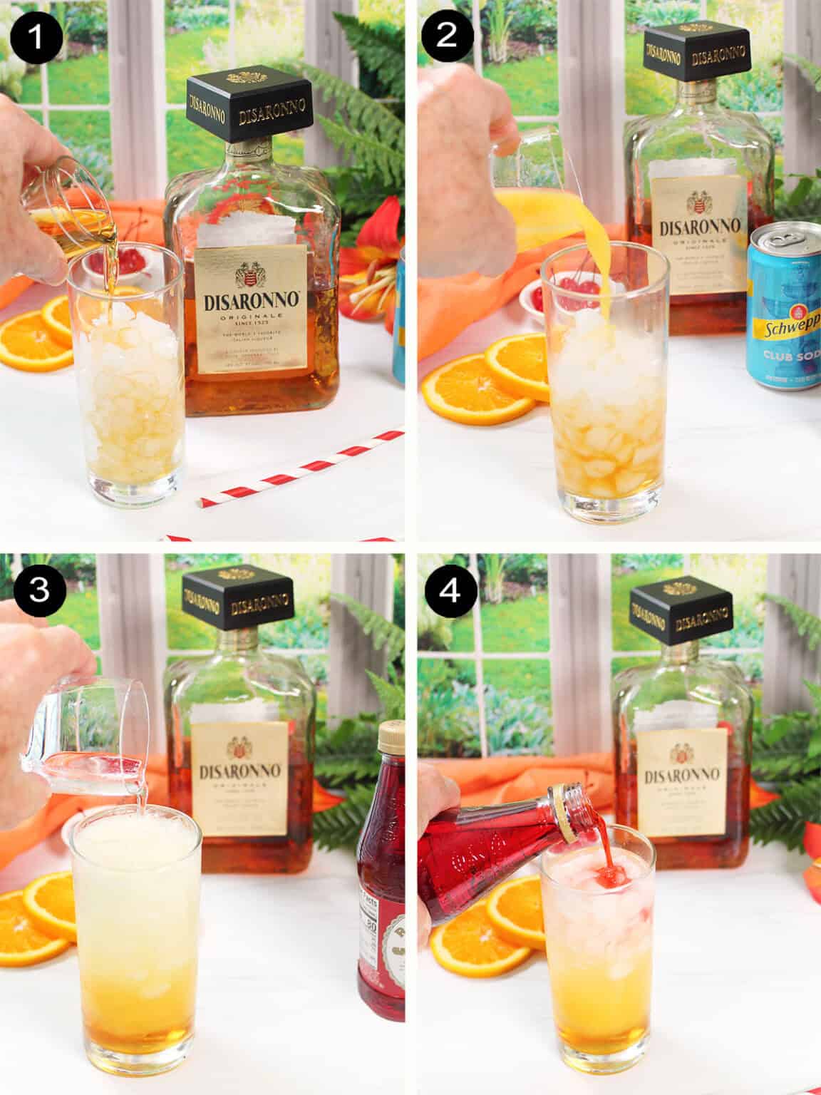 Italian Sunset Cocktail