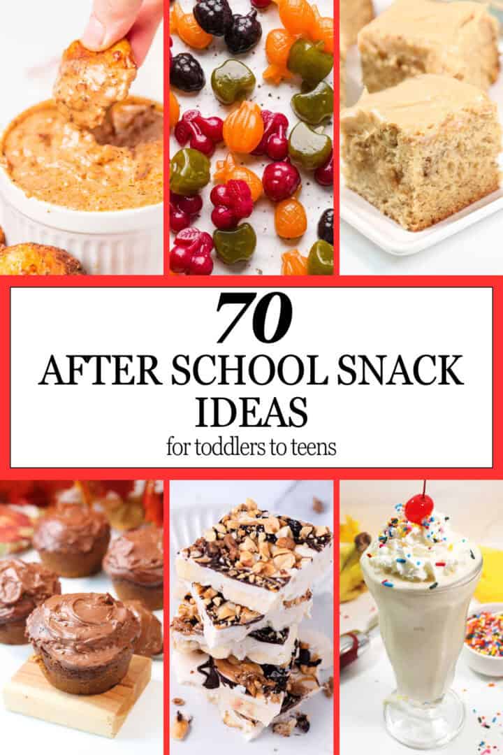 70 Easy After School Snack Ideas