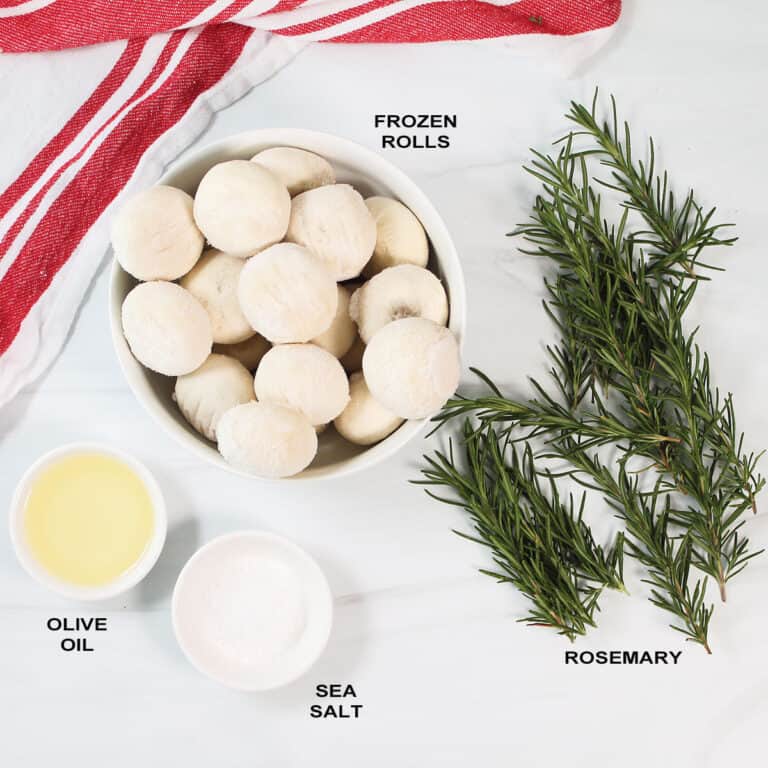 Easy Focaccia Bread From Frozen Rolls