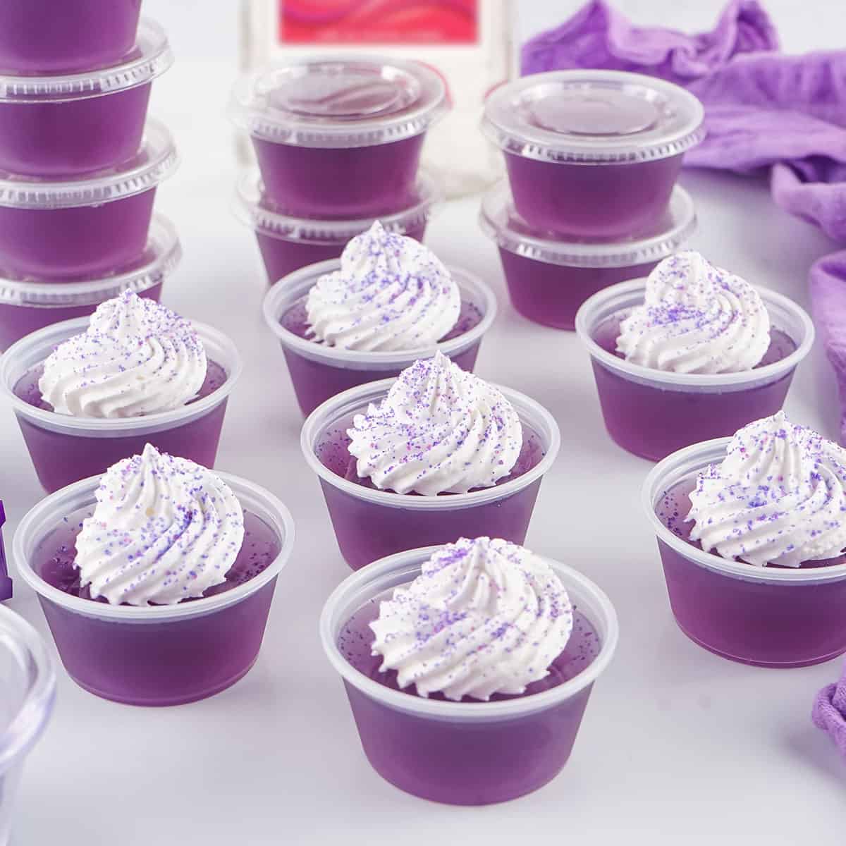 Purple Hooter Jello Shots