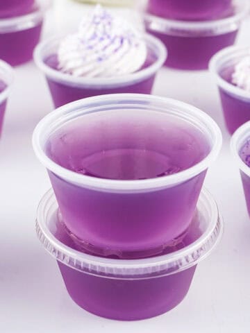 Purple Hooter Jello Shots