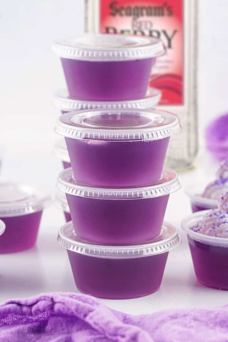 Purple Hooter Jello Shots