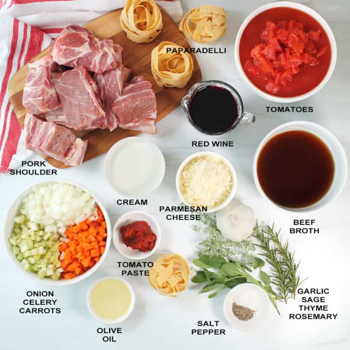 Instant Pot Pork Ragu