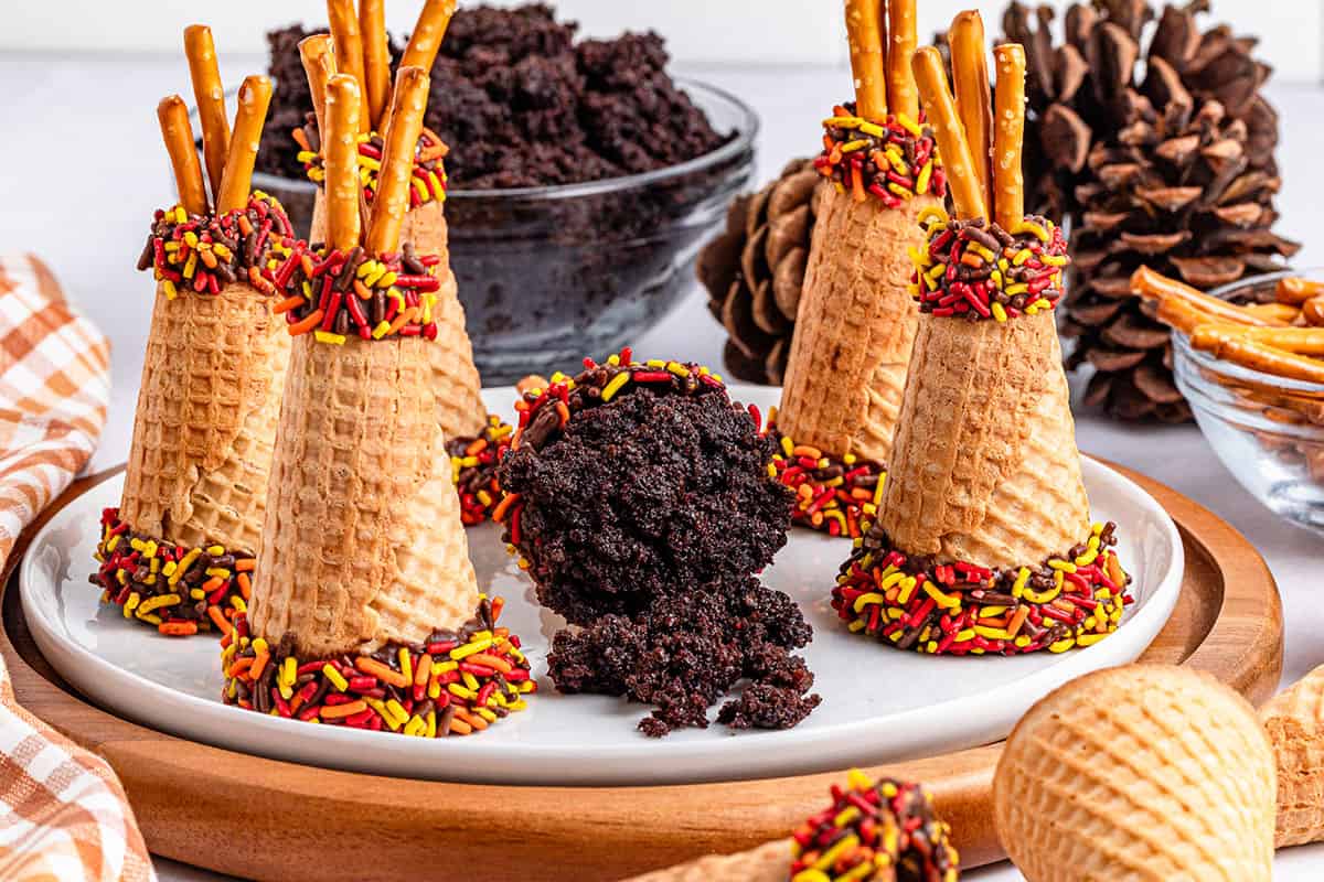 Sugar Cone Teepees
