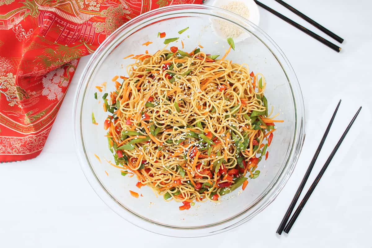 Cold Asian Noodle Salad