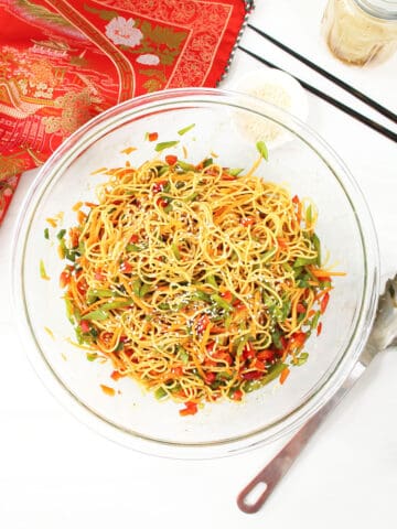 Cold Asian Noodle Salad